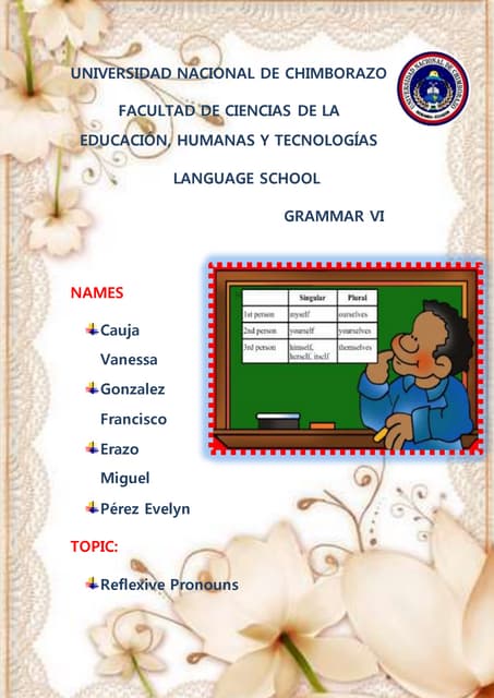 Reflexive and Intensive Pronouns | PPTX