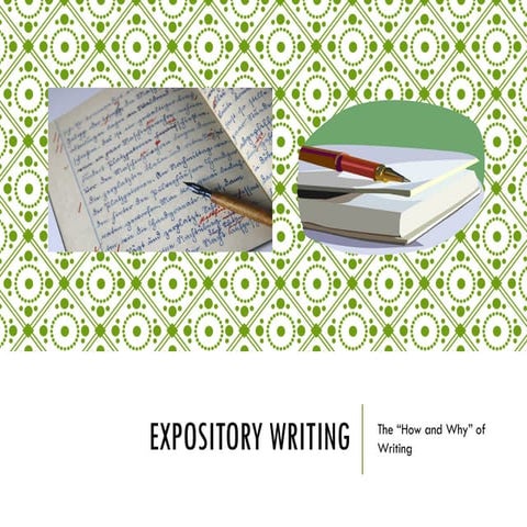 Expository Essay PowerPoint_russellrodrigo | PPT