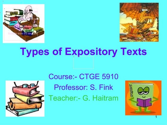 Expository text | PPTX
