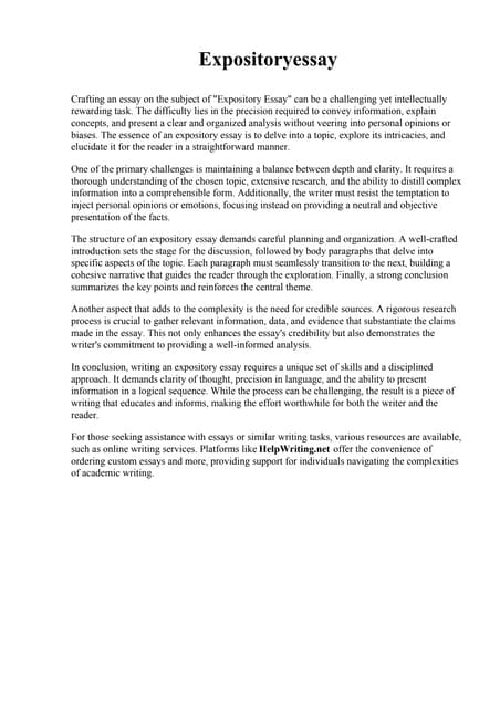 An Example Of Expository Essay.pdf