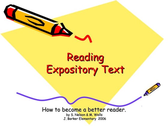 Expository Texts | PPT