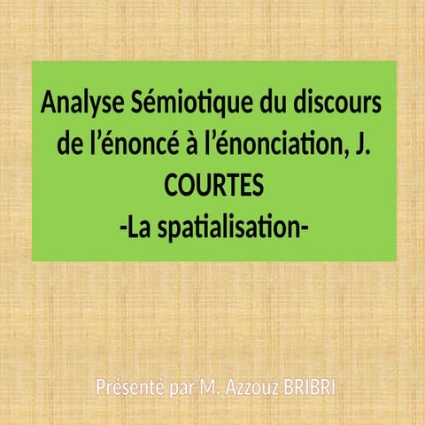 Exposé La spatialisation J. COURTES.pptx