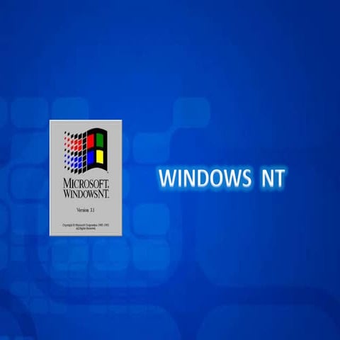 Windows NT | PPTX
