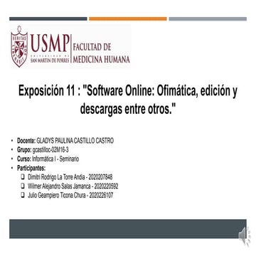 Expo software on line | PPTX