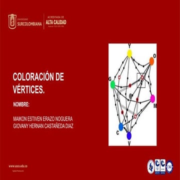 ColoracióN De Grafos | PPTX
