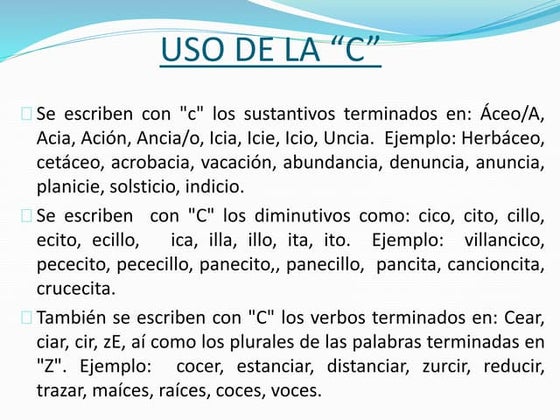 reglas ortográficas,uso correcto de las letras: c, j, g, s y z | PPT