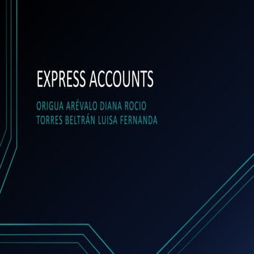 Express accounts | PPTX
