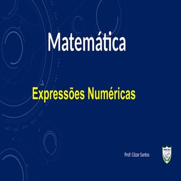 Comprehensive Guide to Solving Numerical Expressions in Mathematics | PPTX
