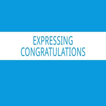 EXPRESSING CONGRATULATIONS or COMPLIMENT.pptx