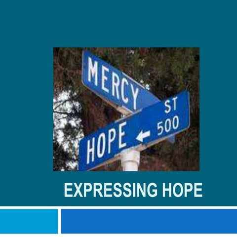 Expressing hope | PPTX
