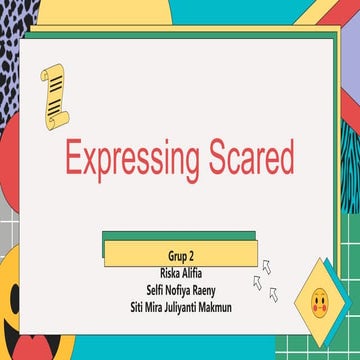 Expressing scared | PPTX