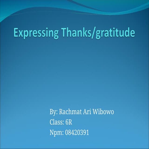 Expressing Thanks ppl 1 final 1.ppt Expressing Thanks ppl 1 final 1.ppt