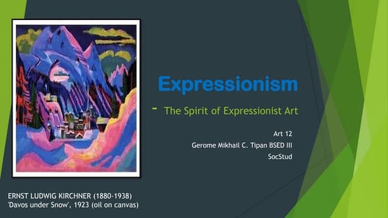 Expressionism Art Project | PPT