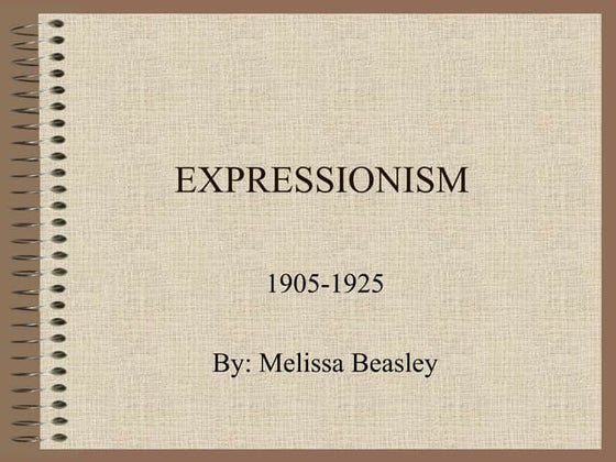 Expressionism Art Project | PPT