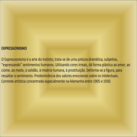 Expressionismo | PPT