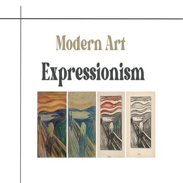 expressionism — the scream art appreciation | PPT