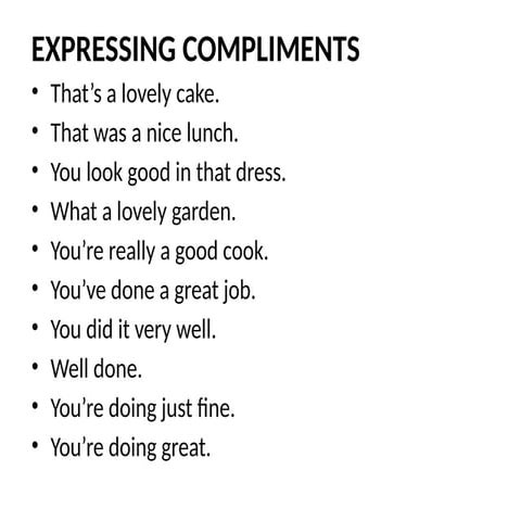EXPRESSIONS FOR vGIVING COMPLIMENTS.pptx