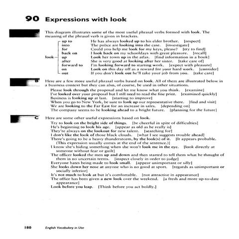 Expressions With Look | PDF