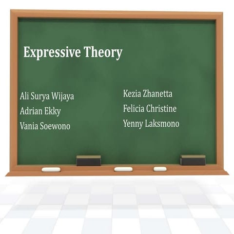 Expressive theory | PPTX