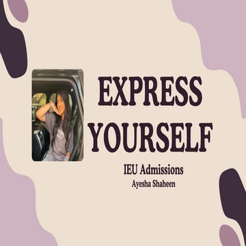 Express yourself IE University Powerpoint.pdf