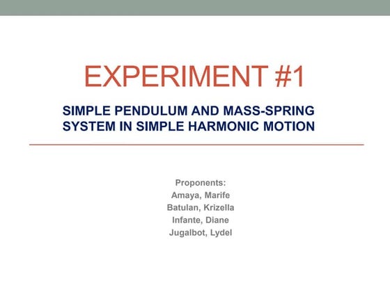 Procedures and observations for principle of moment experiment | PPT ...