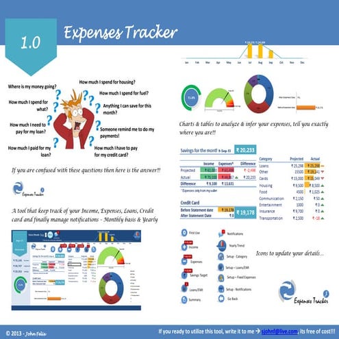 Expenses Tracker 1.0 | PDF