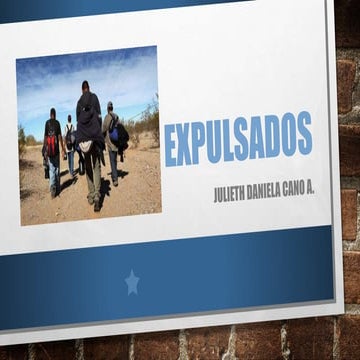 Expulsados | PPTX