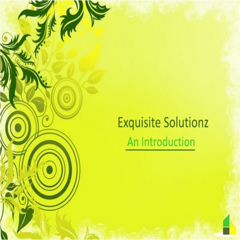 Exquisite Solutionz - An Introduction | PDF