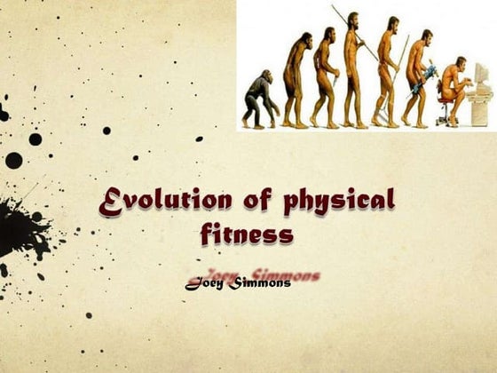 evolution of fitness and aerobics | PPT