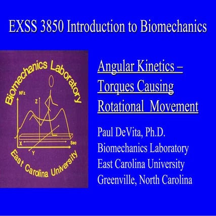 Exss 3850 10 summer angular kinetics | PPT