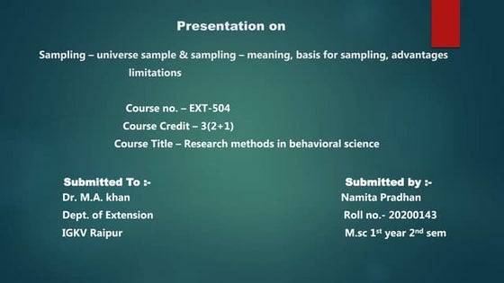 Experimental Method of Data Collection | PPT