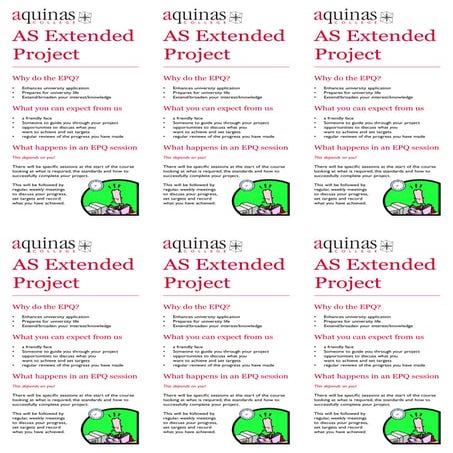 Extended project leaflet | PDF