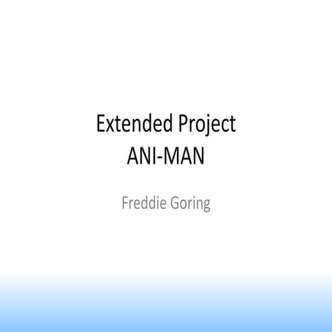 Extended Project PowerPoint Review | PPTX