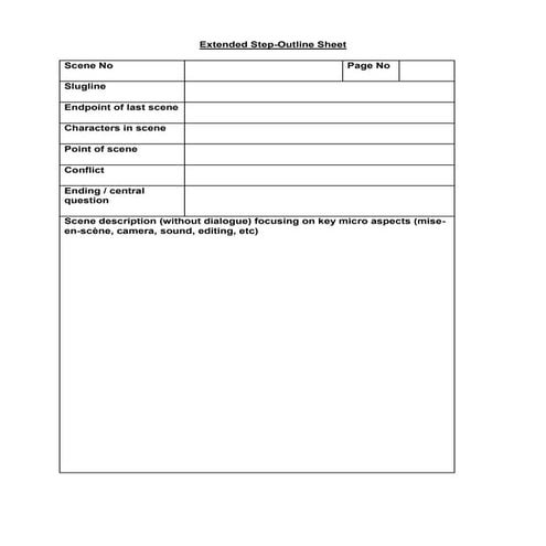 Extended step complete and template | DOCX