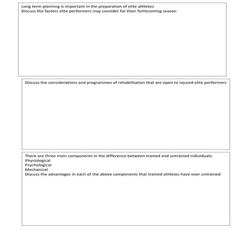 Extended Question Examples | DOC