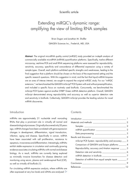 miScript Single Cell Poster | PDF