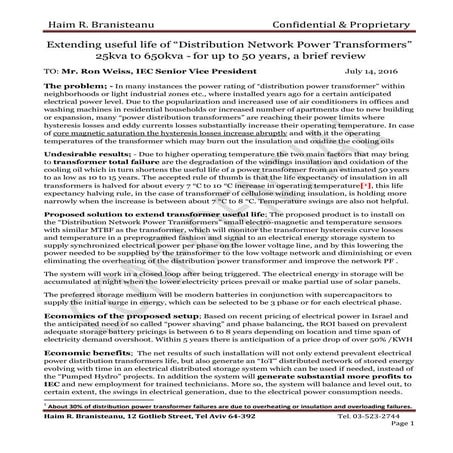 Extending baseline power transformer life | PDF