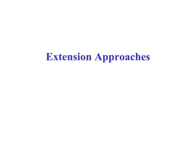History of extension | PDF