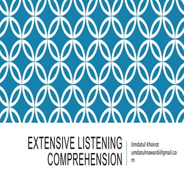 Extensive Listening Comprehension.pptx