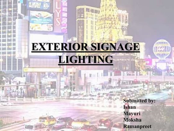 Signboards | PPTX
