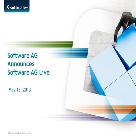 Software AG Announces Software AG Live: Cloud-based Platform-as-a ...
