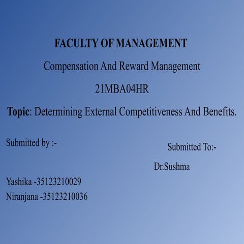 External_Competitiveness .what are the factors effecting the ...