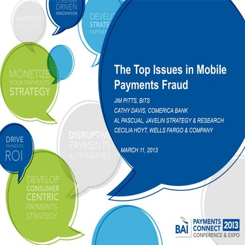 The Top Issues in Mobile Payments Fraud | PDF | Credit Cards | Personal ...
