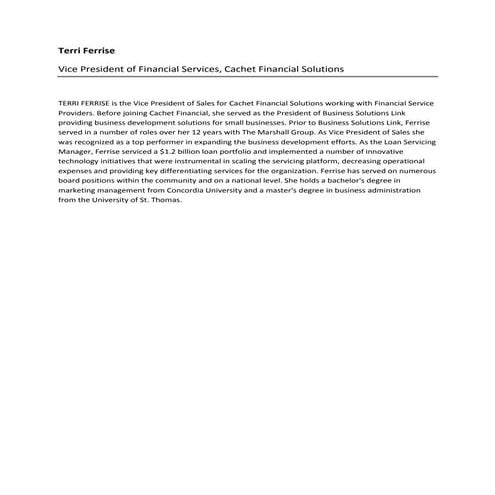 Capability Statement Ver 2 | PPT