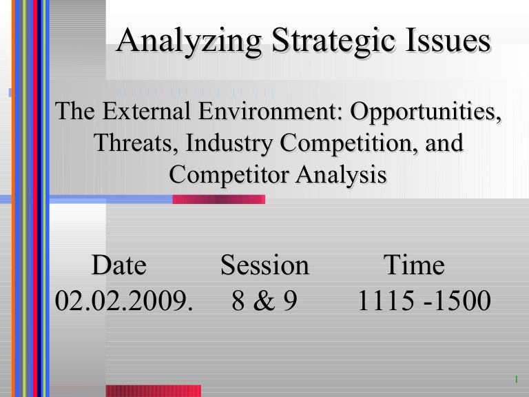 External Environmental Analysis Strategic Decision Making external-environmental-analysis-strategic-decision-making