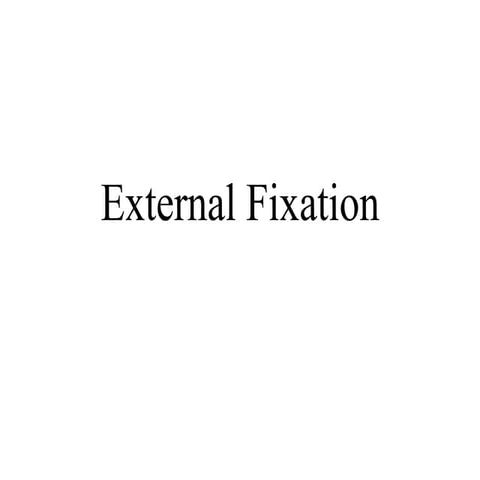 External fixator | PPT