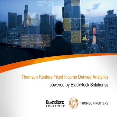 Fixed Income Derived Analytics Powered By BlackRock Solutions | PDF