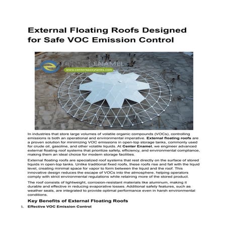 External Floating Roofs Designed for Safe VOC Emission Control.docx