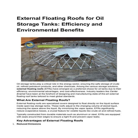 Storage tanks _emissions_and_emission_reductions_201312 | PDF