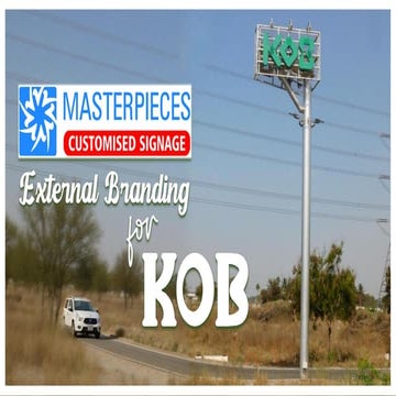 Elevating KOB Medical Textiles Branding with Masterpieces Signage ...